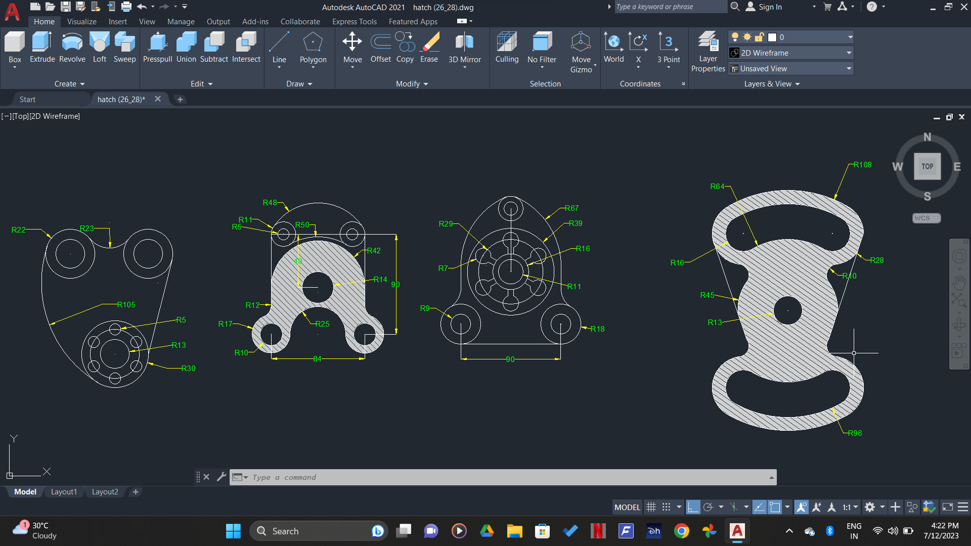 Student's Work - Cad Desk